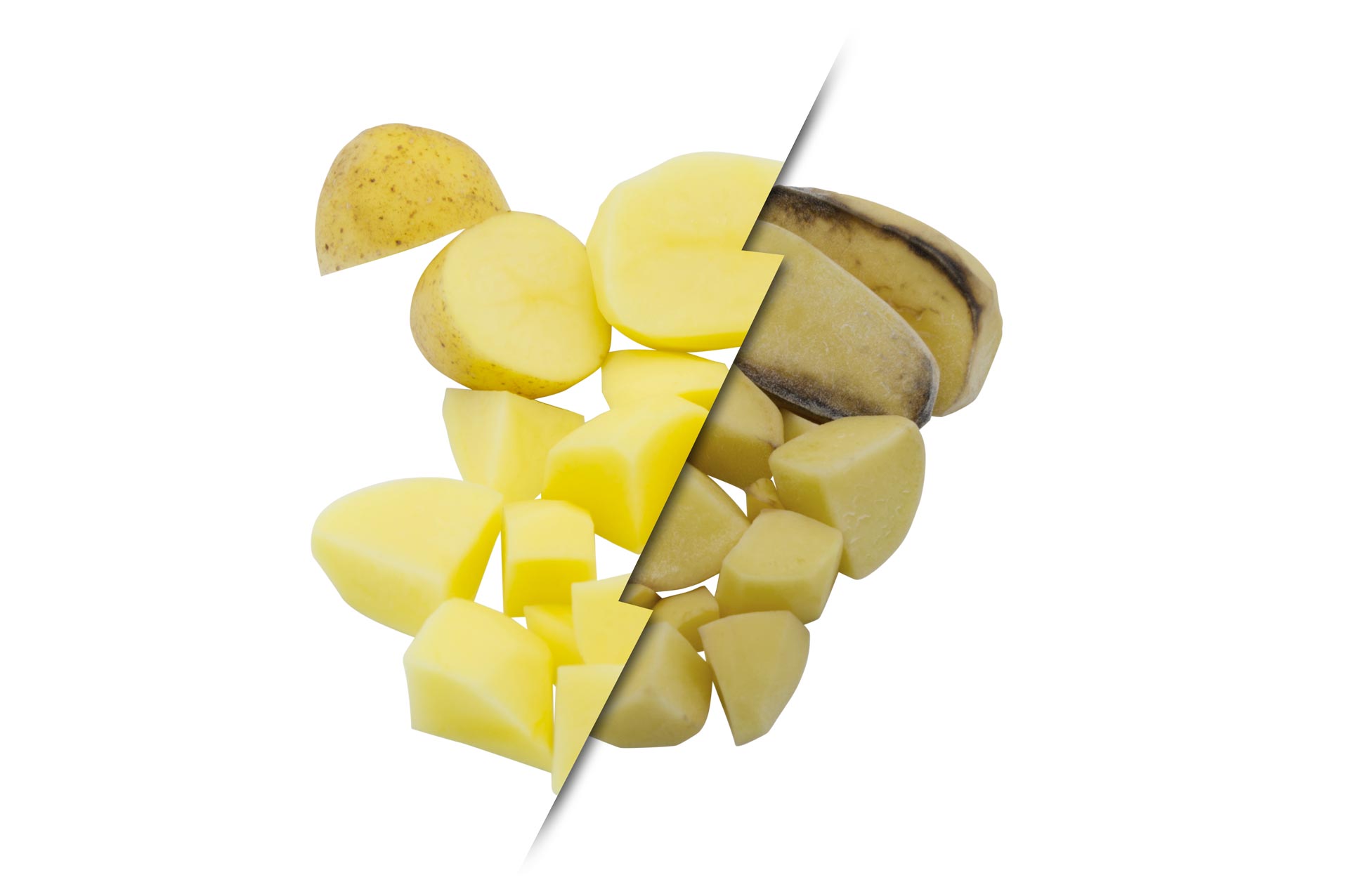 Freshness retainer for potatoes